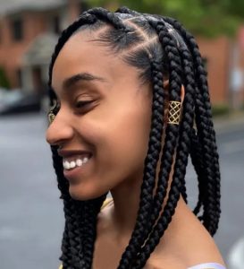 Short Knotless Braids - London Afro Hair Salon Near Me | FroHub