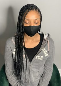 SMedium Knotless Box Braids - South London Afro Hairdresser | FroHub