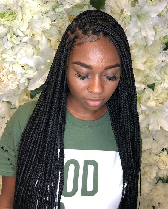 Medium Box Braids - Hillingdon Afro Hairdresser Near Me | FroHub