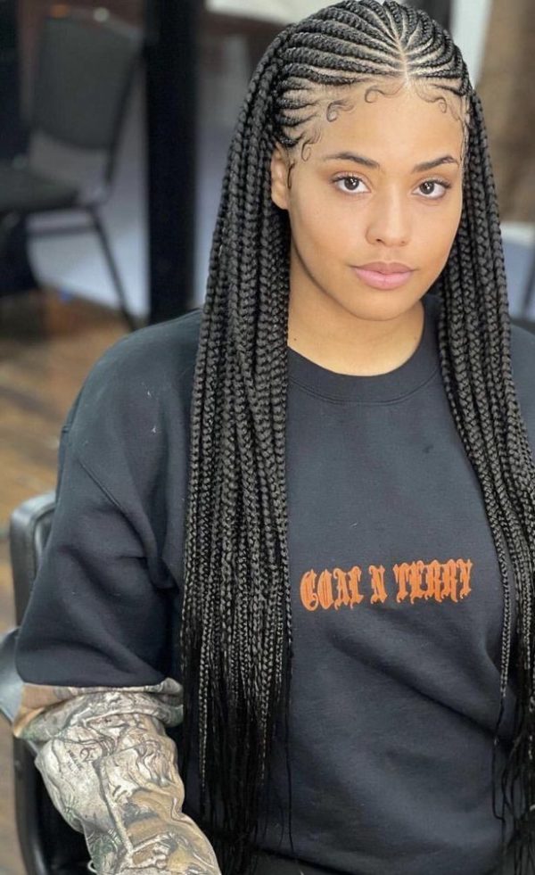 Fulani Lemonade Box Braids - London Braider Near Me | FroHub